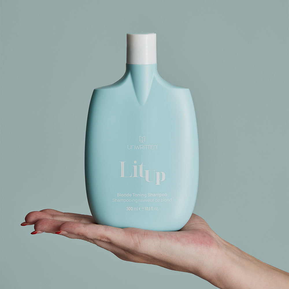 Lit Up Blonde Toning Shampoo 300ml | Unwritten | Unwritten